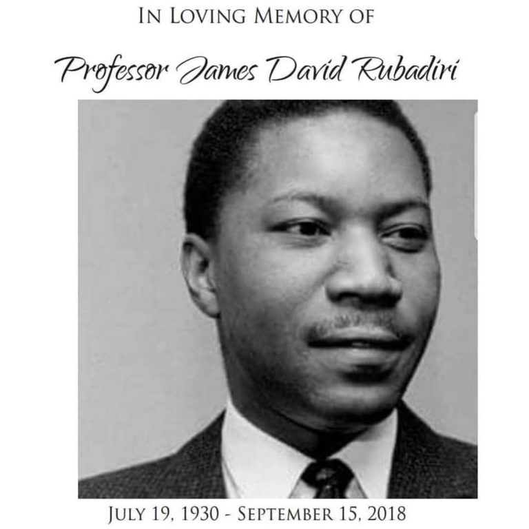 Remembering Professor James David Rubadiri - 247MALAWI NEWS