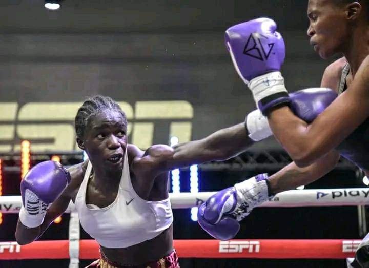 Malawian Boxer 'Simwaka' wins a fight in SA - 247MALAWI NEWS