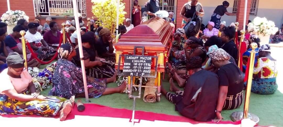 Chilima mourns his cousin as he attends funeral in Lilongwe | 247MALAWI ...