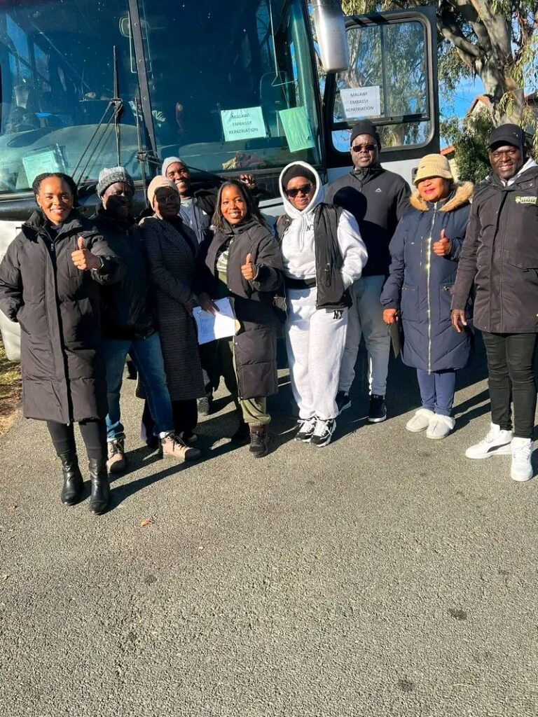 Malawians return home from South Africa in Government-led voluntary ...